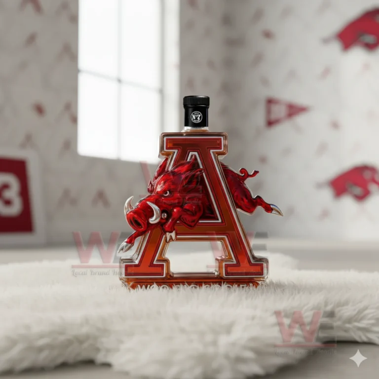 Arkansas Razorbacks Woo Pig Sooie Custom Whiskey Bottle ...