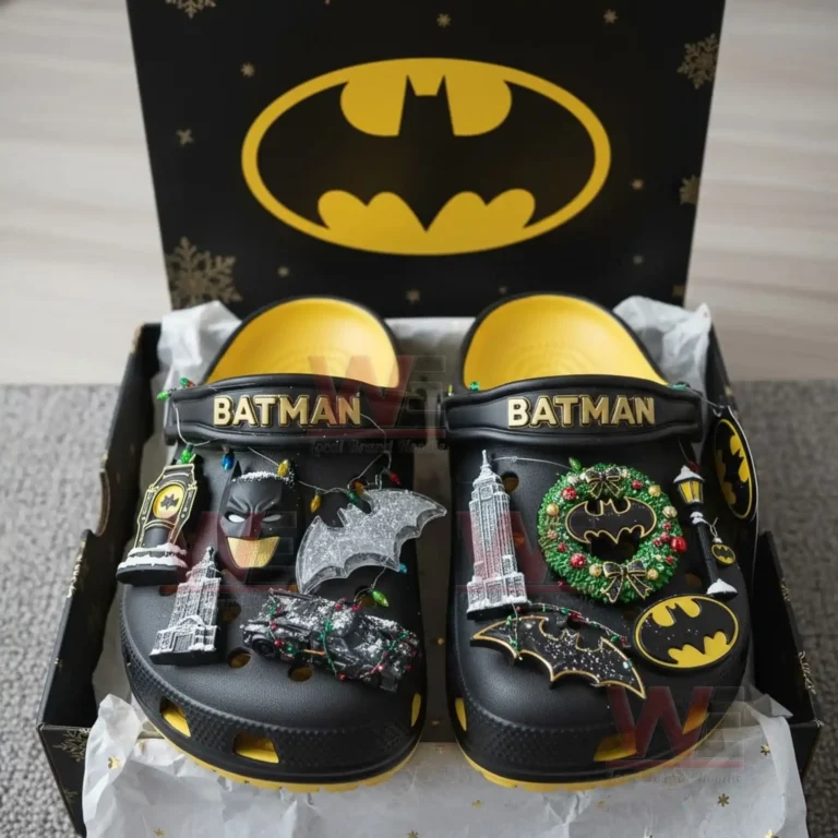 Batman Crocs Clogs with Charms - WeLocalBrandHoodie