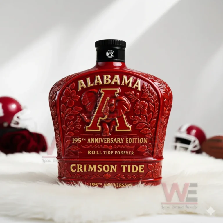 Crimson Tide Alabama 195th Anniversary Roll Tide Forever Whiskey Bottle ...