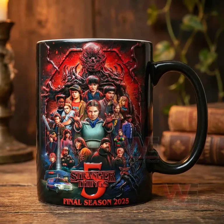Stranger Things 5 Final Season Commemorative Mug - WeLocalBrandHoodie