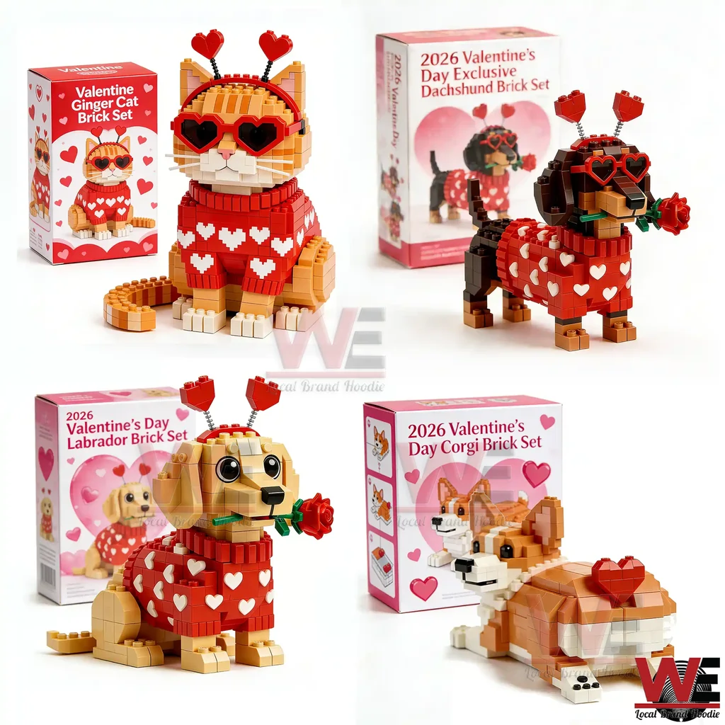 2026 Valentine’s Day Exclusive Building Blocks Brick Collection ...