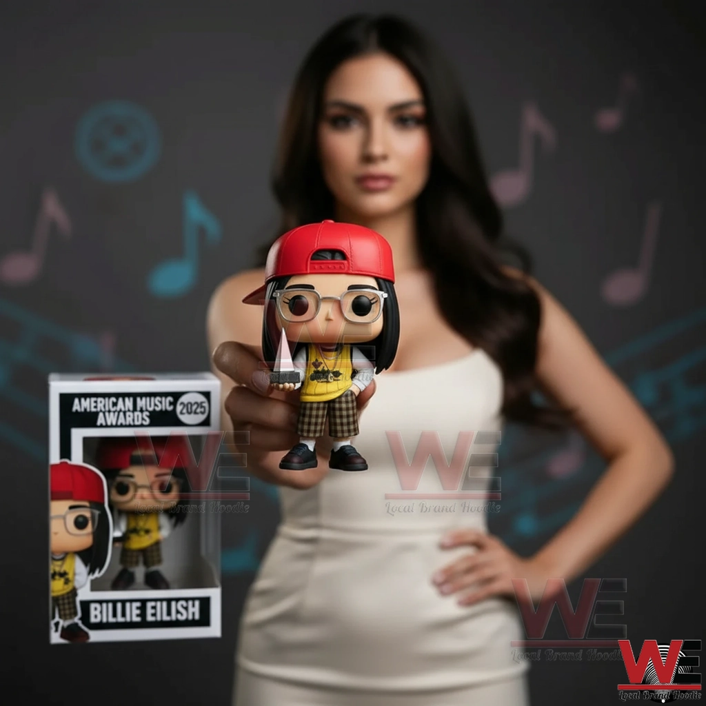 Billie Eilish American Music Awards Pop Figure - WeLocalBrandHoodie
