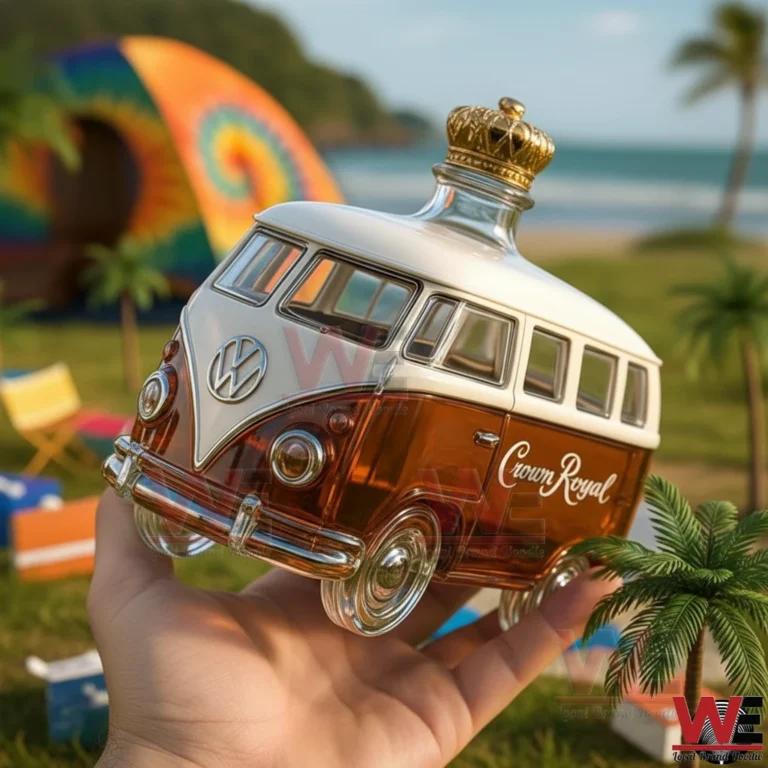 HOT Volkswagen T1 Camper Van Whiskey Bottle - WeLocalBrandHoodie