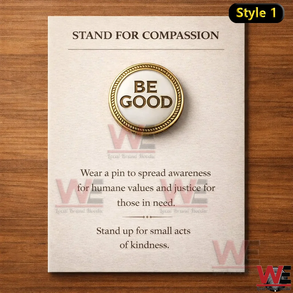 Stand for Compassion Pin Collection - WeLocalBrandHoodie