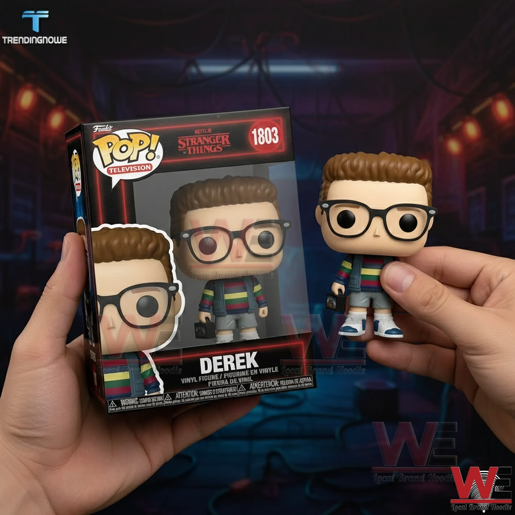 Stranger Things Derek Pop Vinyl Figure - WeLocalBrandHoodie