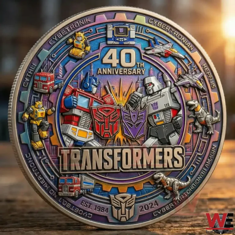 Transformers Optimus vs Megatron 40th Annviersary Coin - WeLocalBrandHoodie