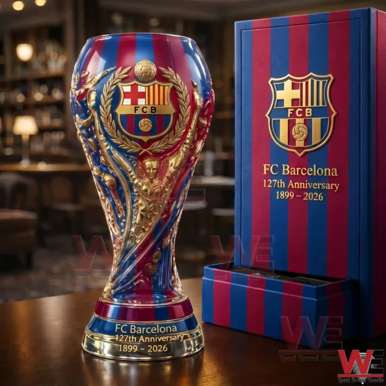 FC Barcelona 127th Anniversary 1899-2026 FIFA World Cup trophy Glass ...