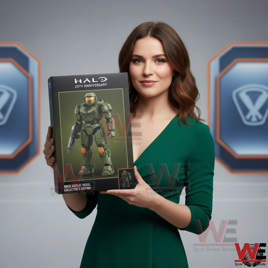 Halo Master Chief John 117 25th Annviersary Brick Building ...