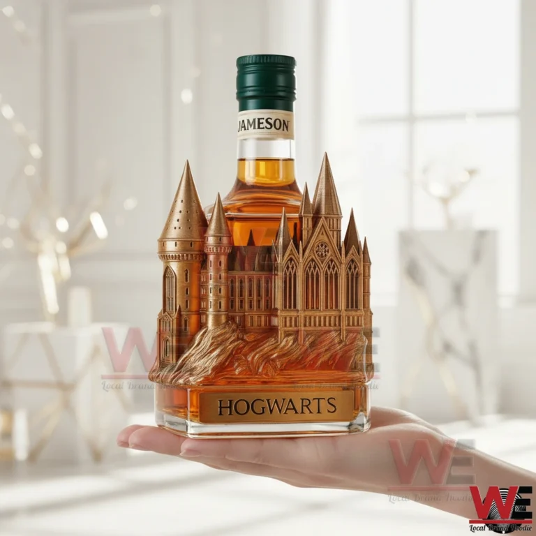 Hogwarts Castle Crown Royal Bottle - WeLocalBrandHoodie