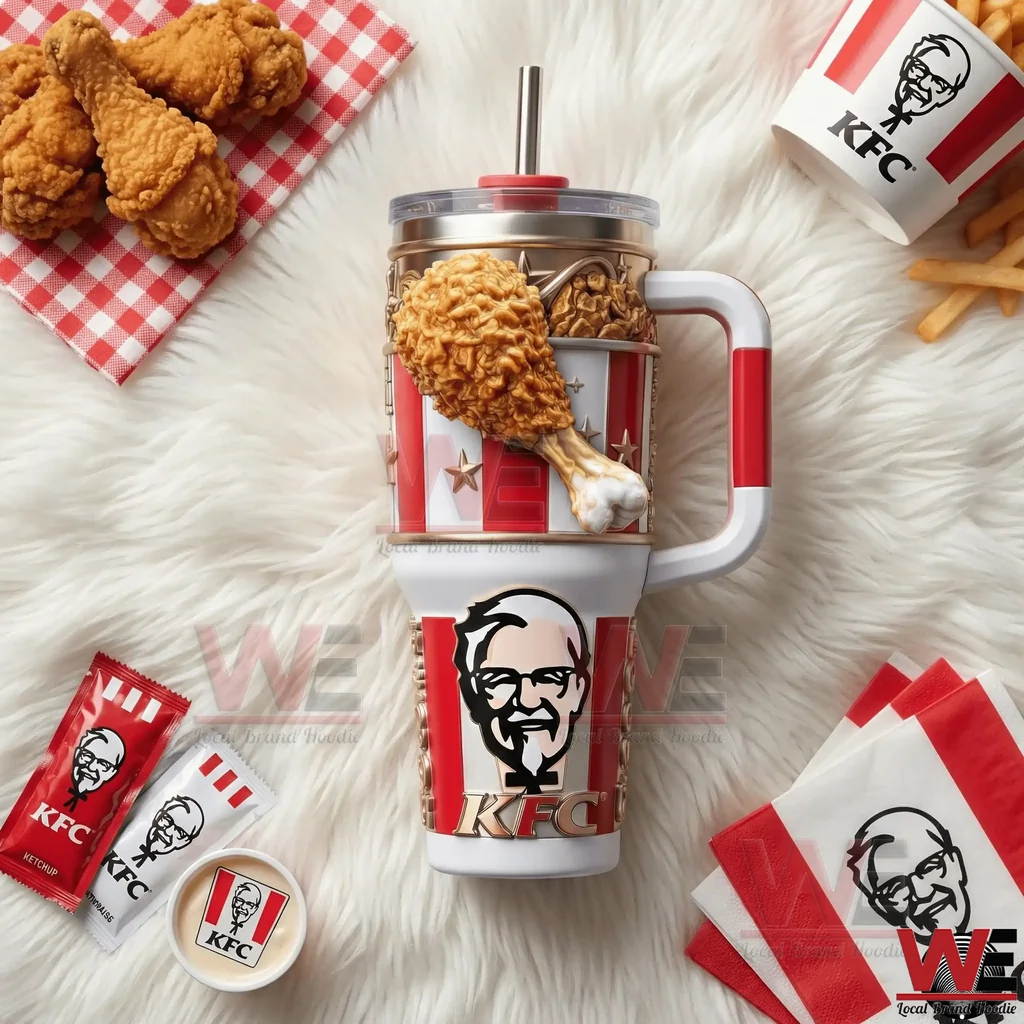 KFC King of Fast Food 40oz Tumbler - WeLocalBrandHoodie