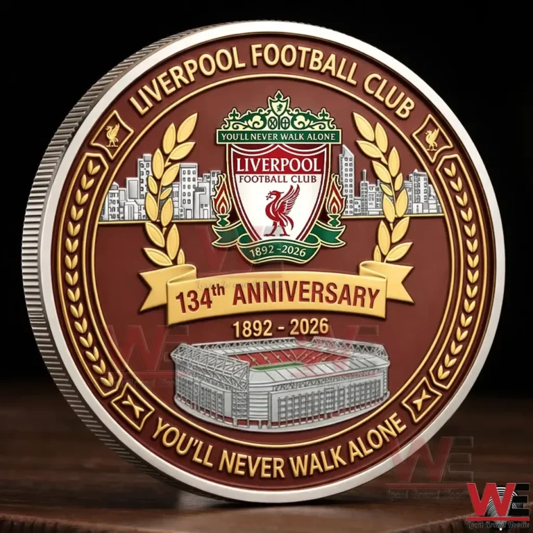 Liverpool Football Club 1892-2026 134th Annviersary Coin ...