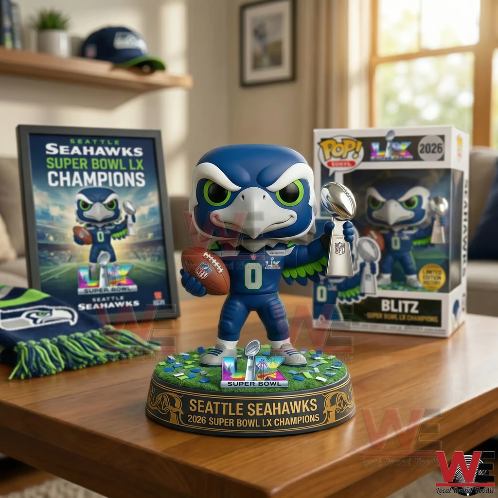 Seattle Seahawks Mascot Super Bowl LX Champions Pop Figure ...