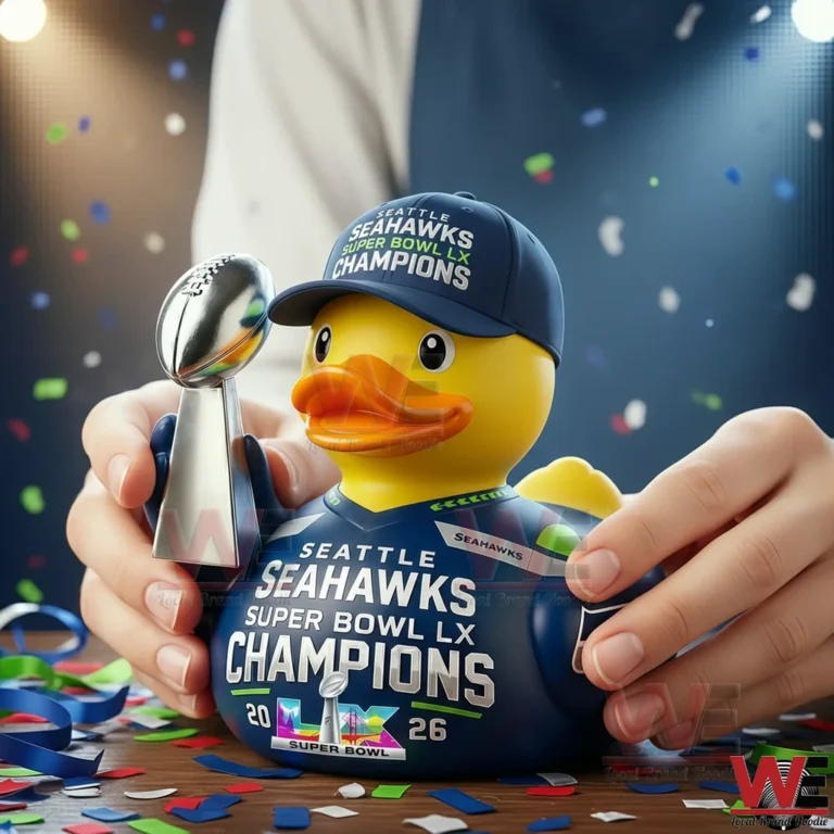 Seattle Seahawks Win Super Bowl LX 2026 QUACK Duck - WeLocalBrandHoodie
