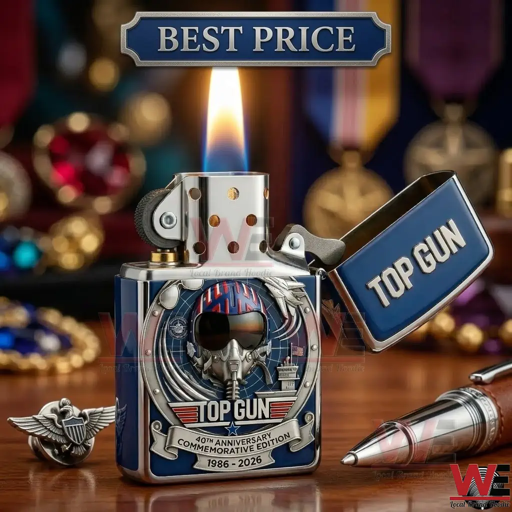 Top Gun 40th Anniversary Limited Edition Zippo Lighter 1986-2026 ...